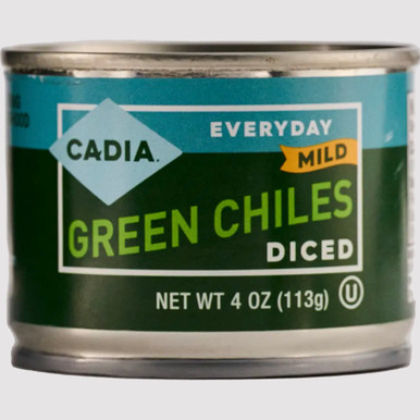 CADIA EVERYDAY Mild Diced Green Chiles