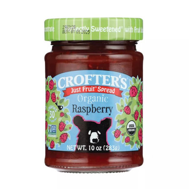 CROFTERS Just Fruit Spread - Organic Raspberry