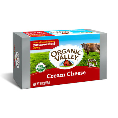 Cream Cheese - Organic Valley - avg 0.5lb - TC Farm