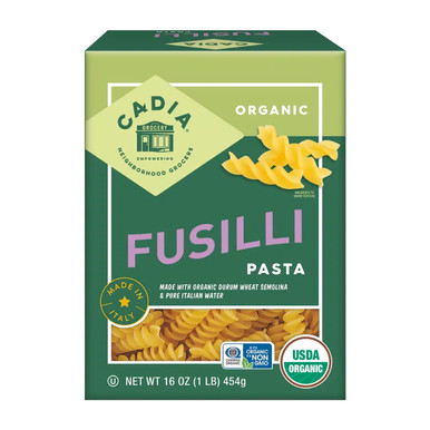 CADIA Pasta - Fusilli - Organic