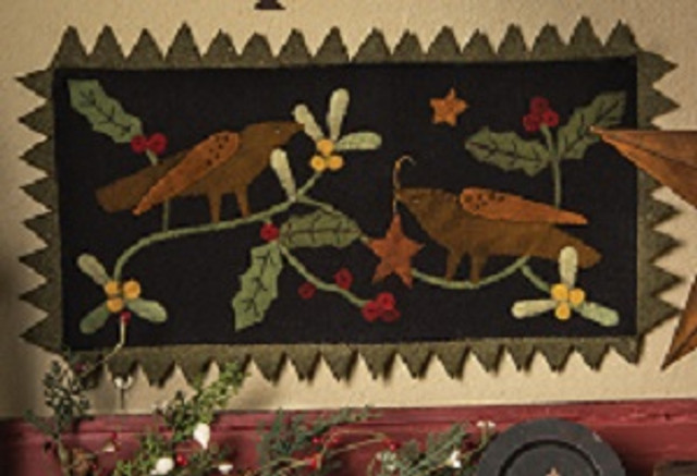 Diamond in the Rough Wool Quilt Pattern by Jan Goos