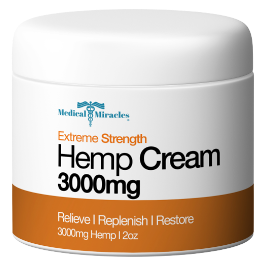 Extreme Strength Hemp Cream - 3000mg