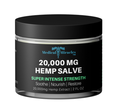 Super Intense Strength Hemp Salve - 20,000mg