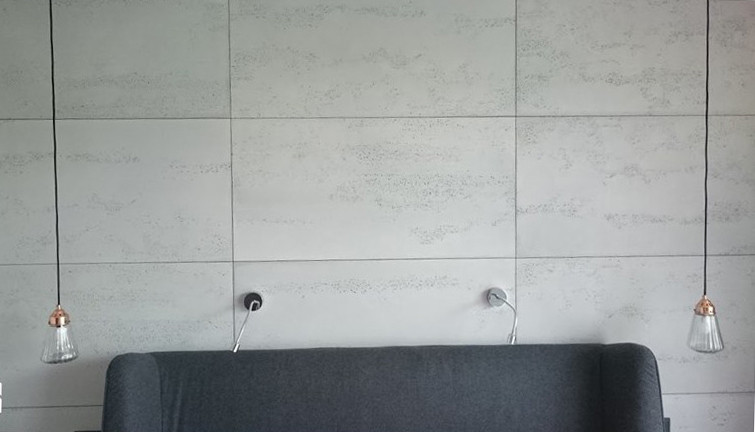 Faux Concrete Panel for Ceilings and Walls