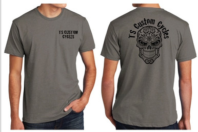 TSCC Swag Men’s Original Gray/Green Logo Tee