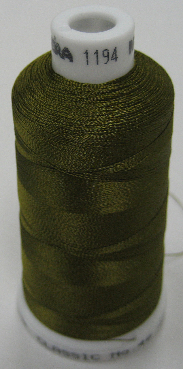 Classic 40 1194 - Dark Olive 1000m - Sewing Supplies