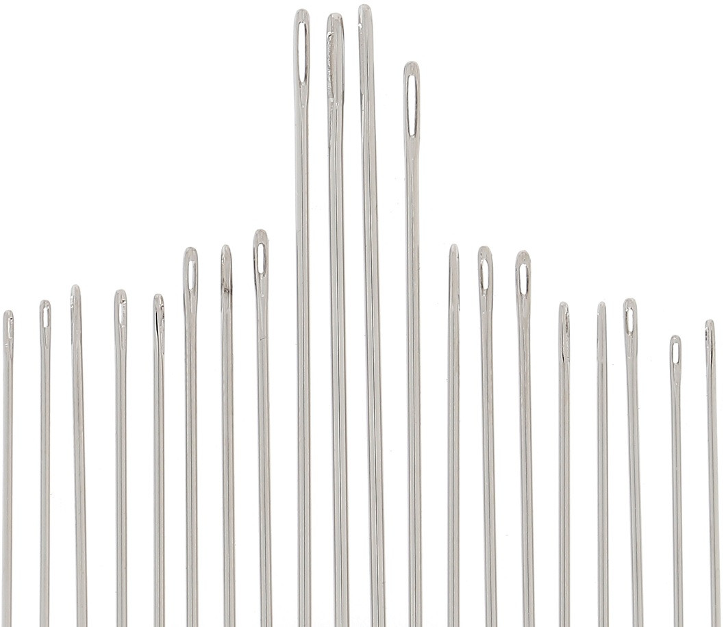 Bohin Sharps (Sizes 5,7,9) + Long Darner Needles (Size 3 &5) 20/Pkt ...