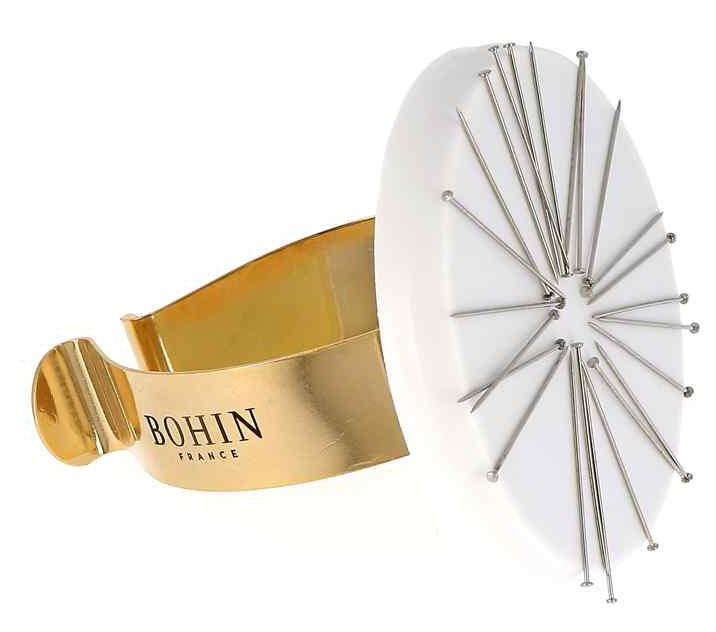 Bohin Magnetic Pin Holder - White - Sewing Supplies