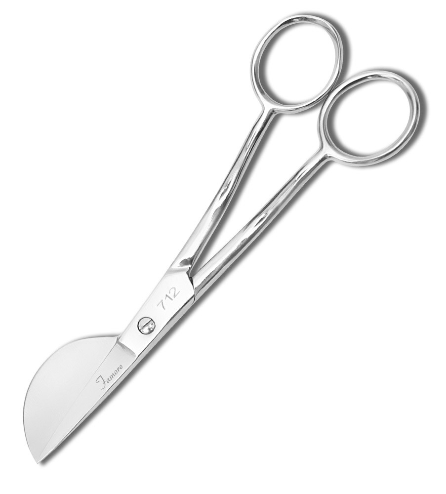 Famore 6" Duck Bill Applique Scissors 712 - Sewing Supplies