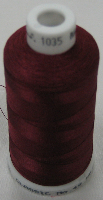 Classic 40 1035 - Burgundy 1000m - Sewing Supplies
