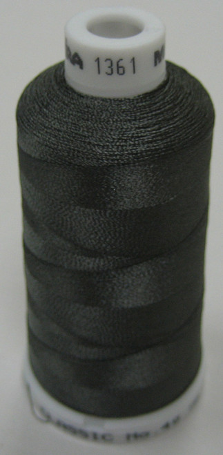 Classic 40 1361 - Moody Gray 1000m - Sewing Supplies