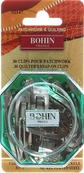 Bohin Snap-On Clips - Sewing Supplies