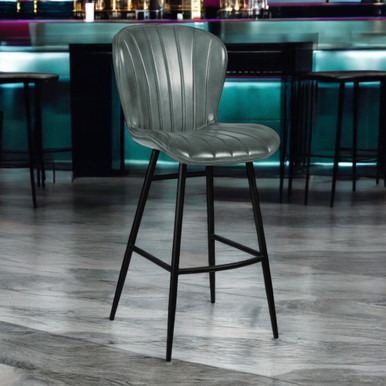 Lars Bar Stool - Genuine Leather