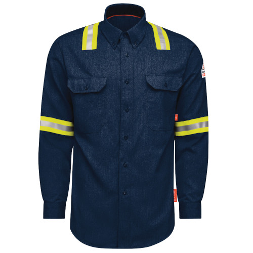 Bulwark FR Men's iQ Series Lightweight Comfort Woven Enhanced ...