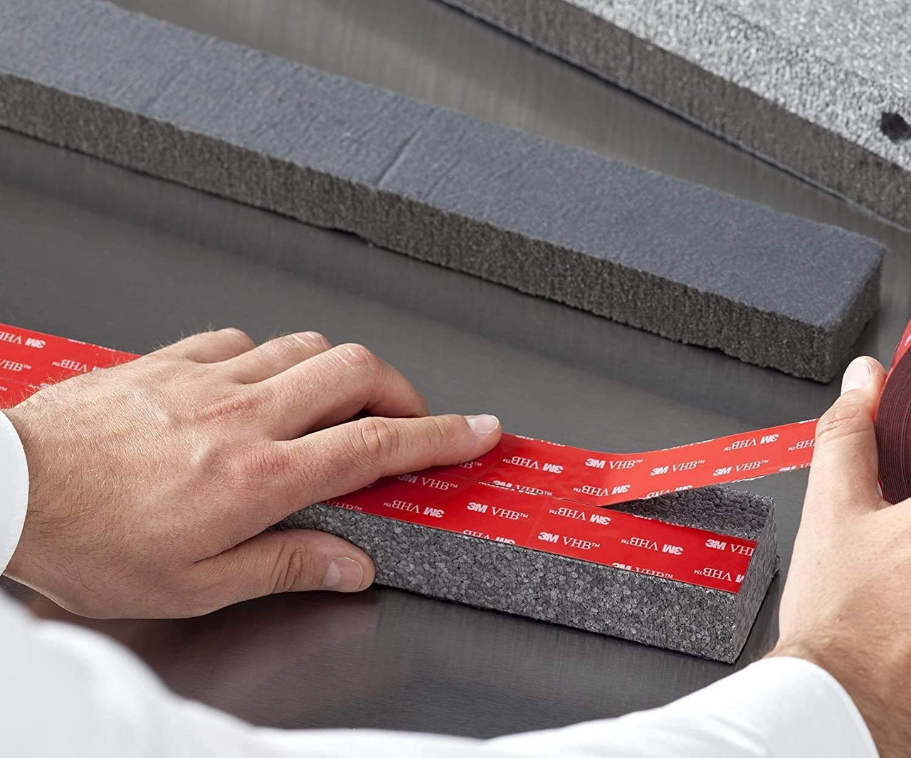 3M VHB - Nastro Biadesivo GPH110 per fissaggio permanente GPH 110 (19 mm x 3 m)