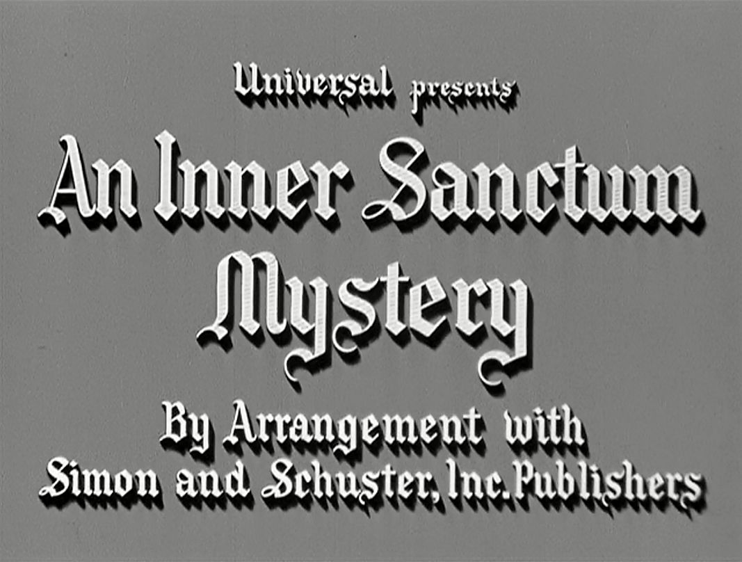Inner Sanctum at the movies - Radio Spirits