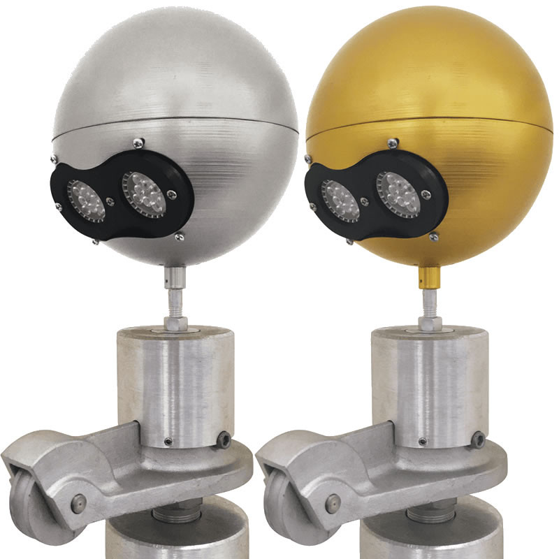 Heavy Duty External Halyard Beacon Flagpole Lights | AmeritexFlags.com