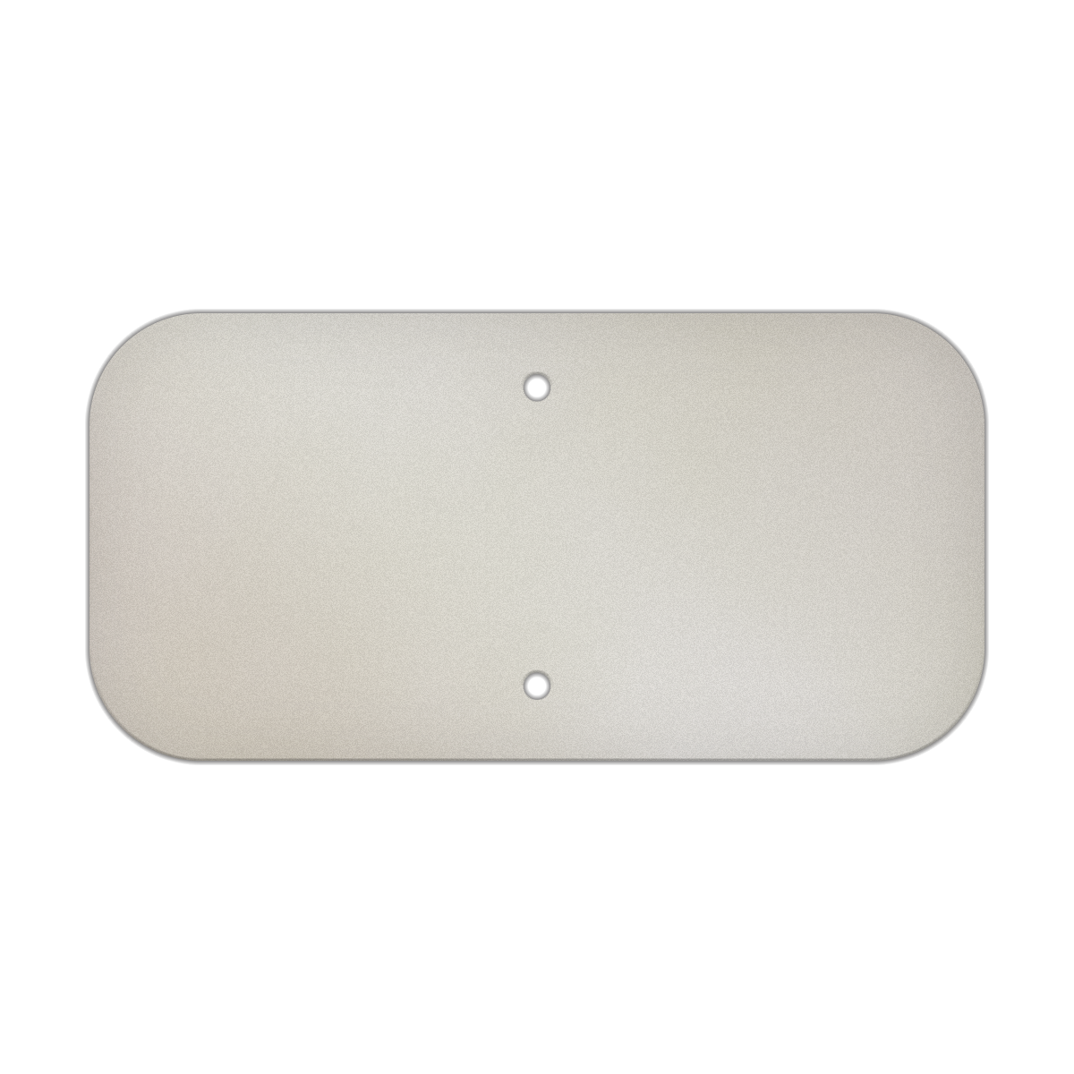 12" x 6" Aluminum Sign Blank - Hall Signs