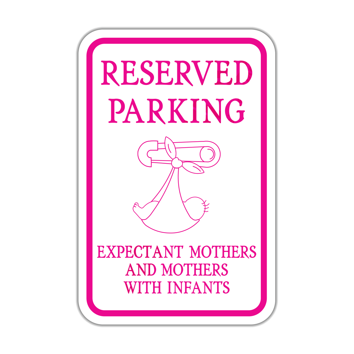 RPE Reserved Parking - Hall Signs