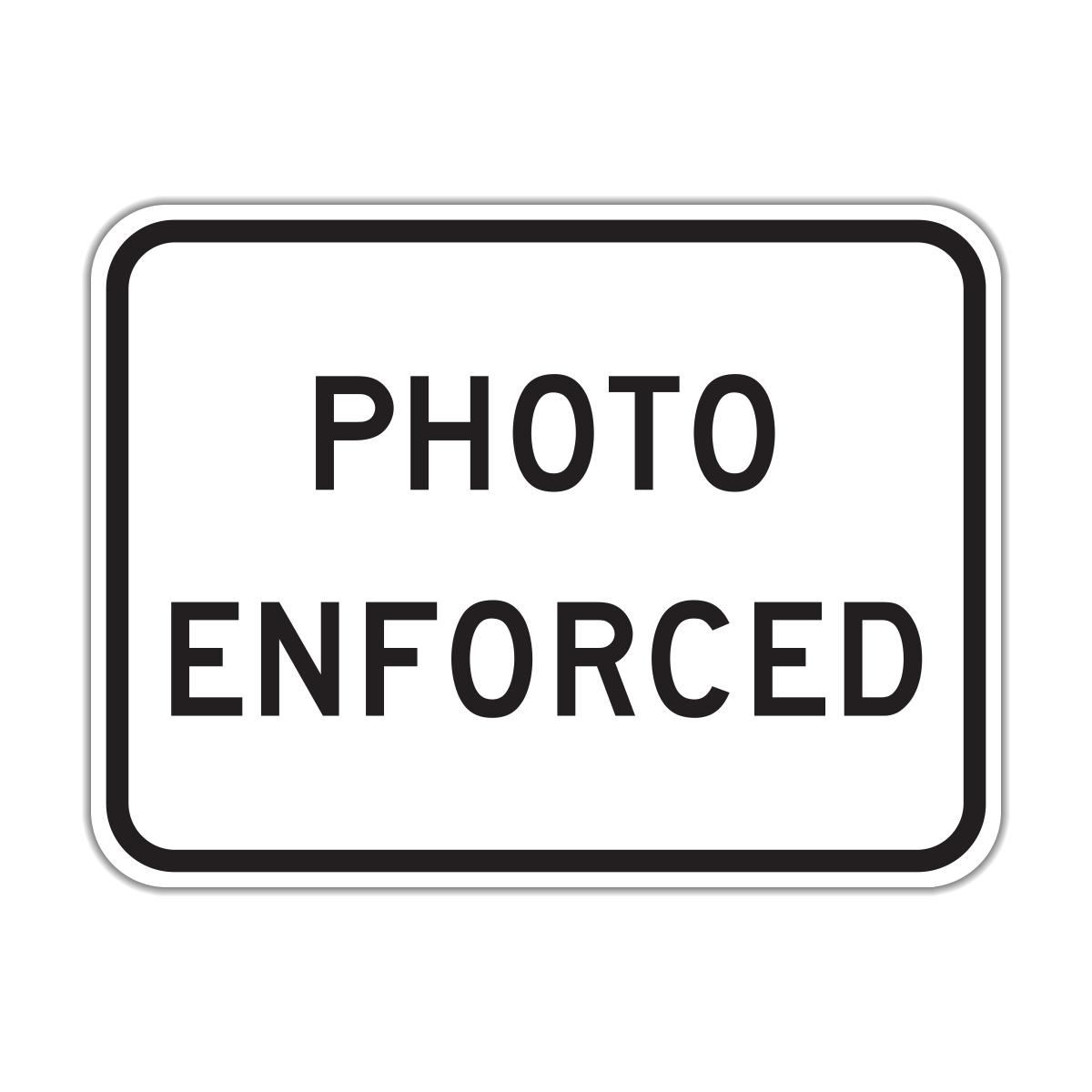 R10-19aP Photo Enforced - Hall Signs
