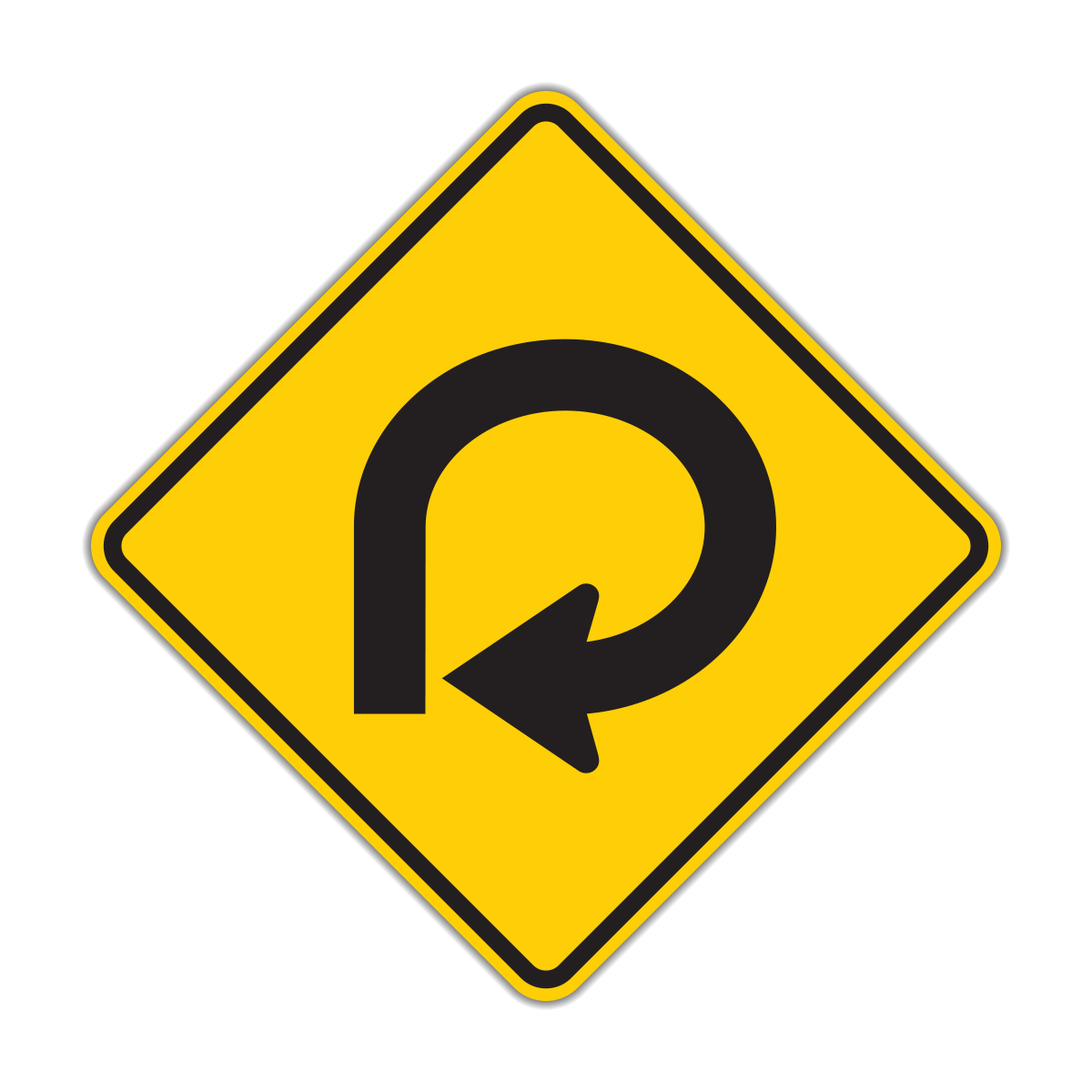 W1-15 270-Degree Loop - Hall Signs