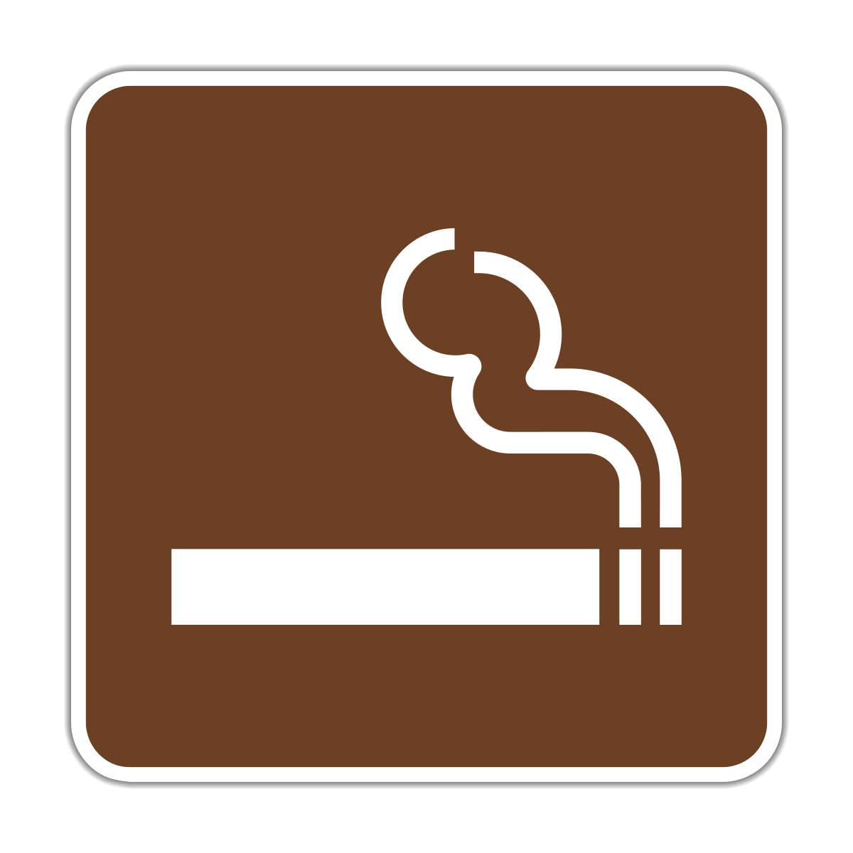 RS-002 Smoking - Hall Signs