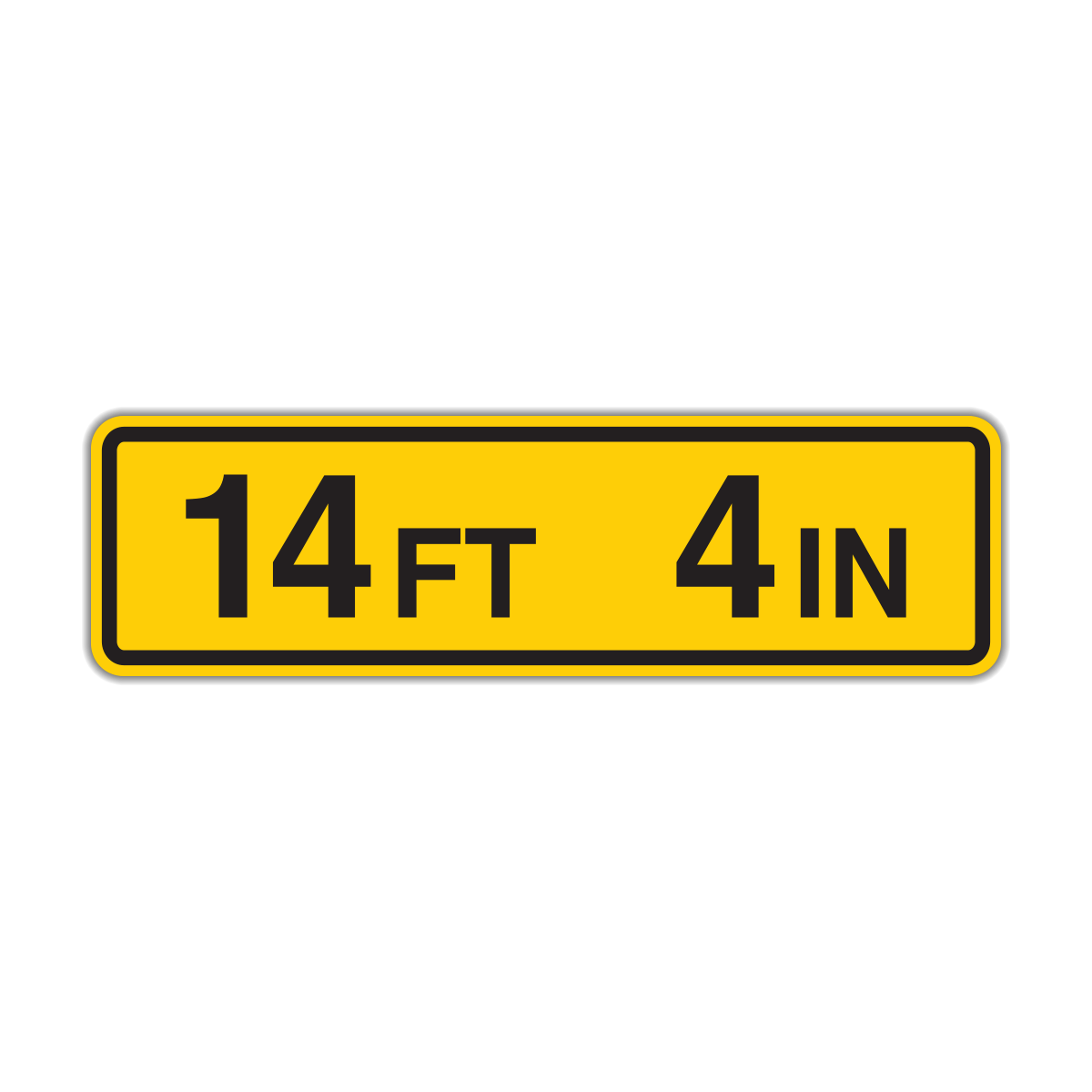 W12-2a Low Clearance - Hall Signs