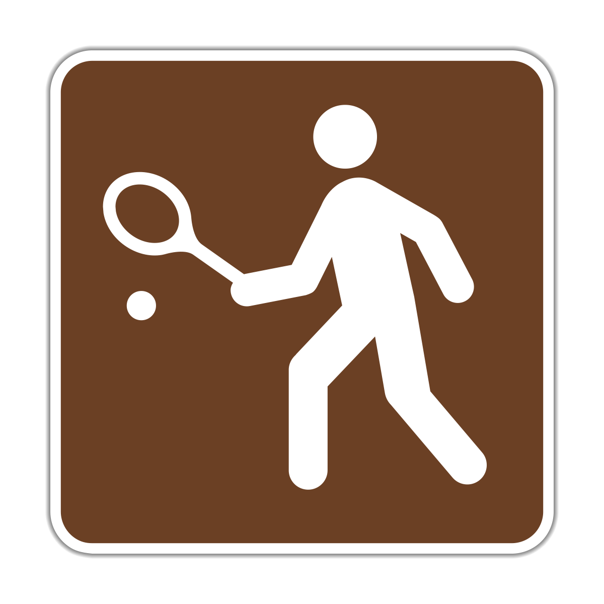 RS-129 Tennis - Hall Signs