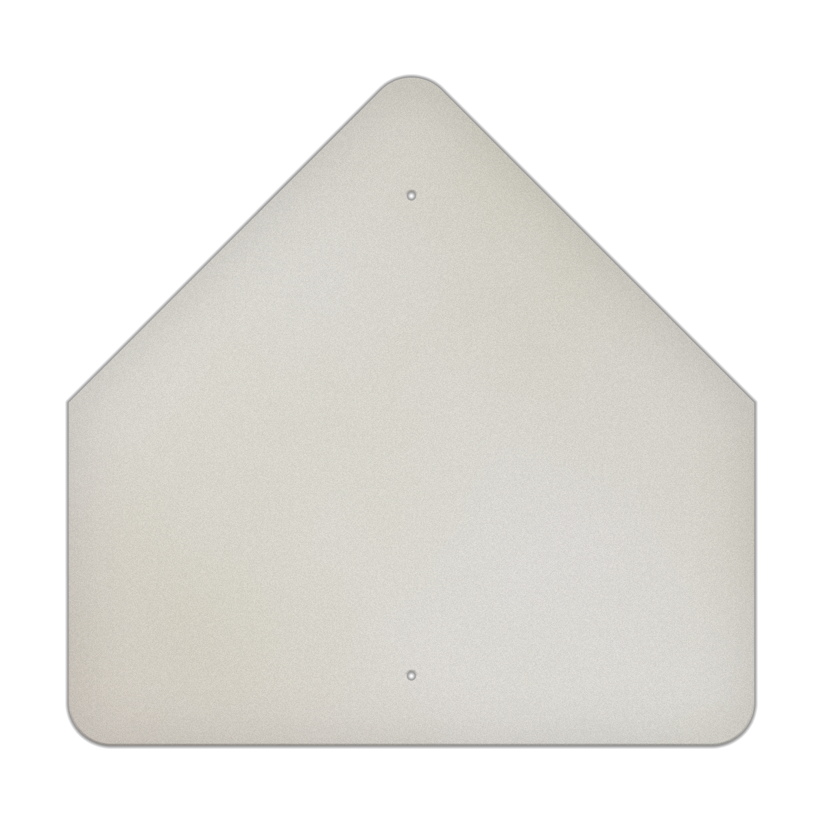 30" Pentagon Aluminum Sign Blank - Hall Signs