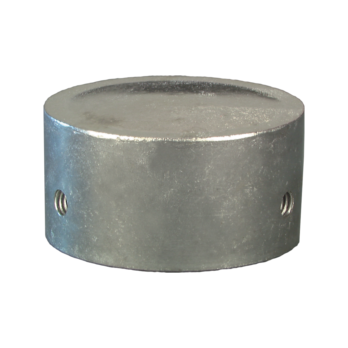 2 3/8" O.D. Round Flat Top Rain Cap - Hall Signs