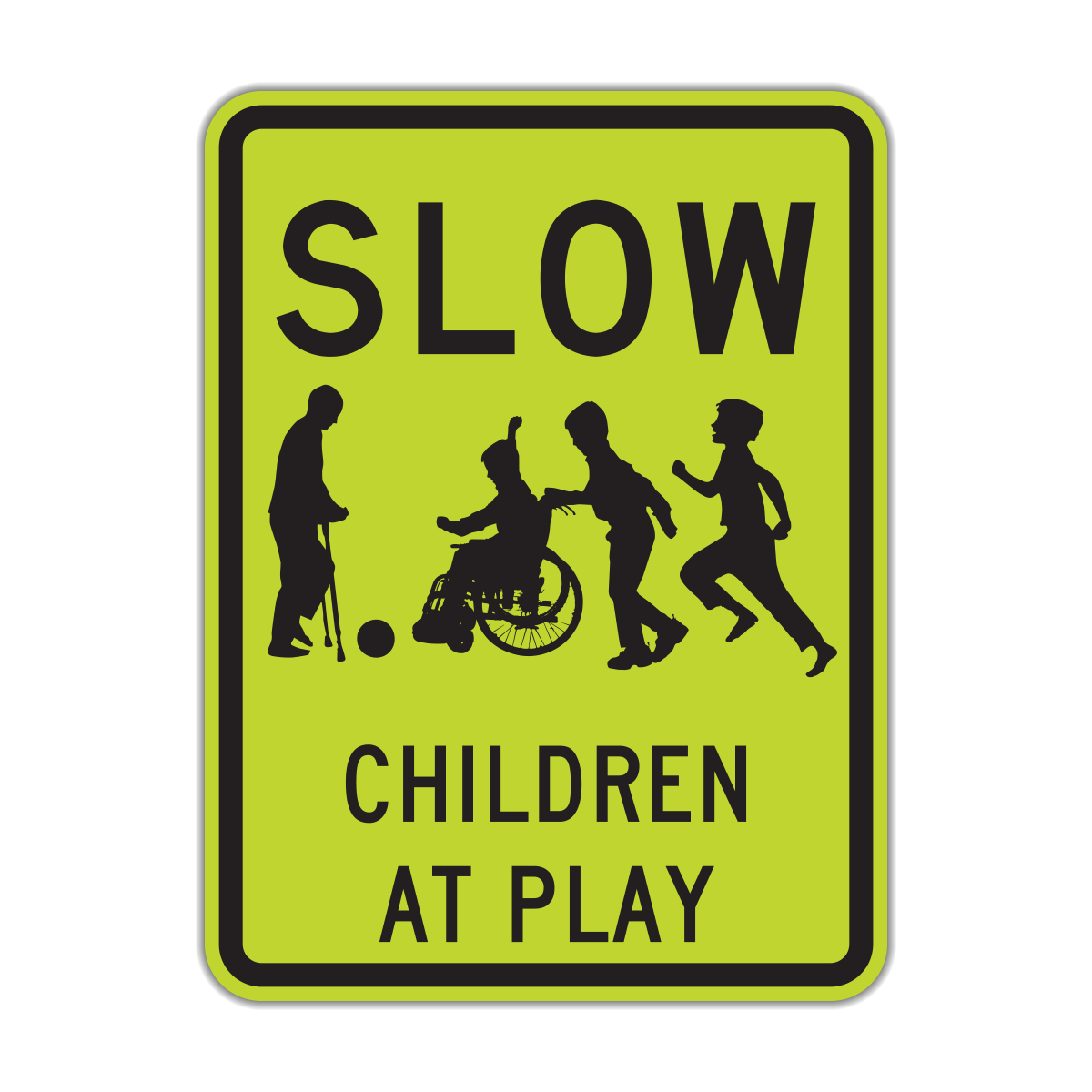 HW9-12e Slow Children at Play - Hall Signs