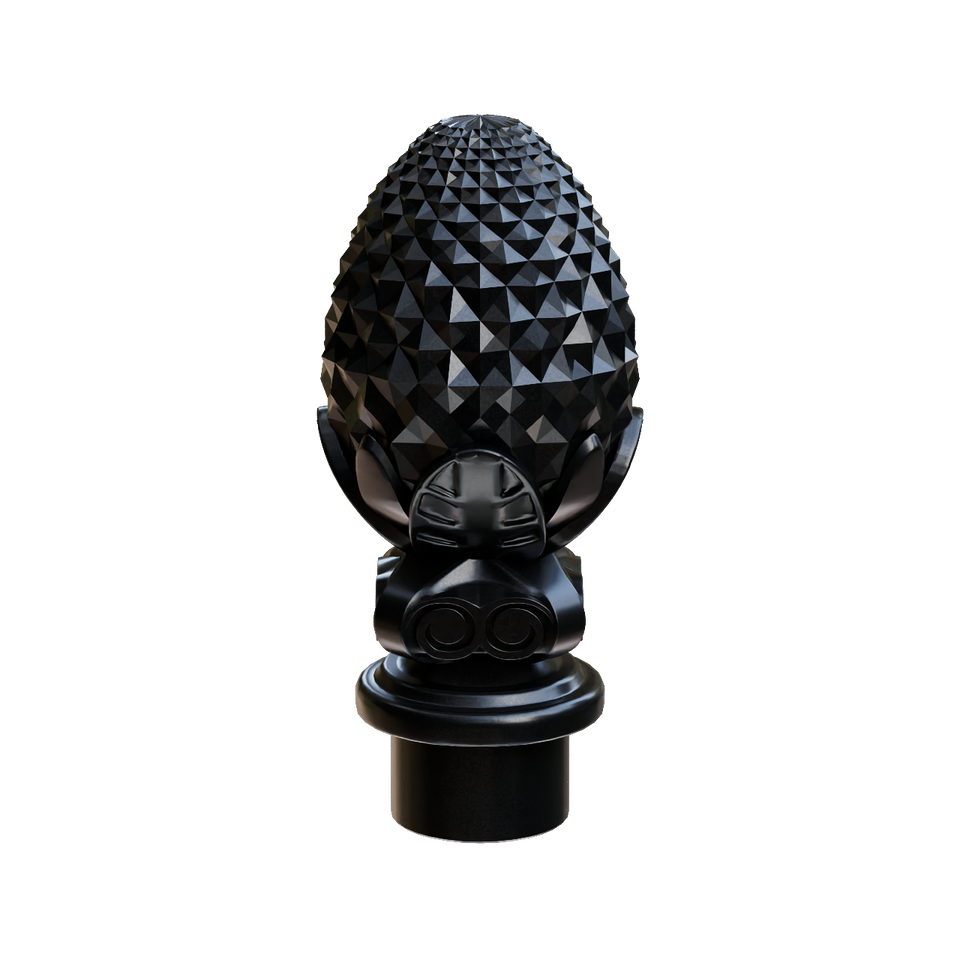 2 1/2" Pineapple Finial - Round Posts - Hall Signs