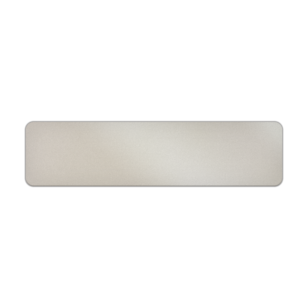 24" x 6" Aluminum Sign Blank - Hall Signs
