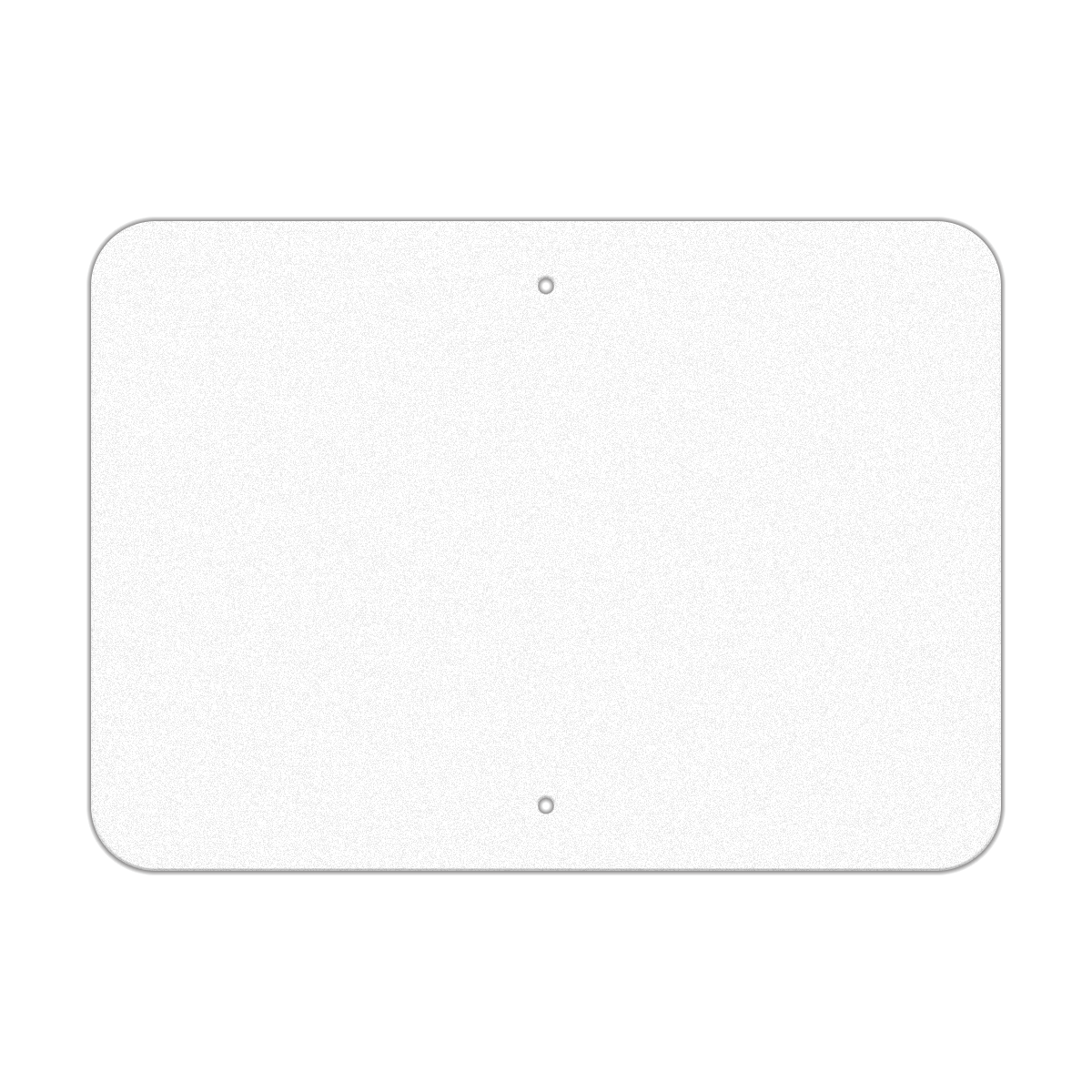 21" x 15" Reflective Sign Blank - Hall Signs
