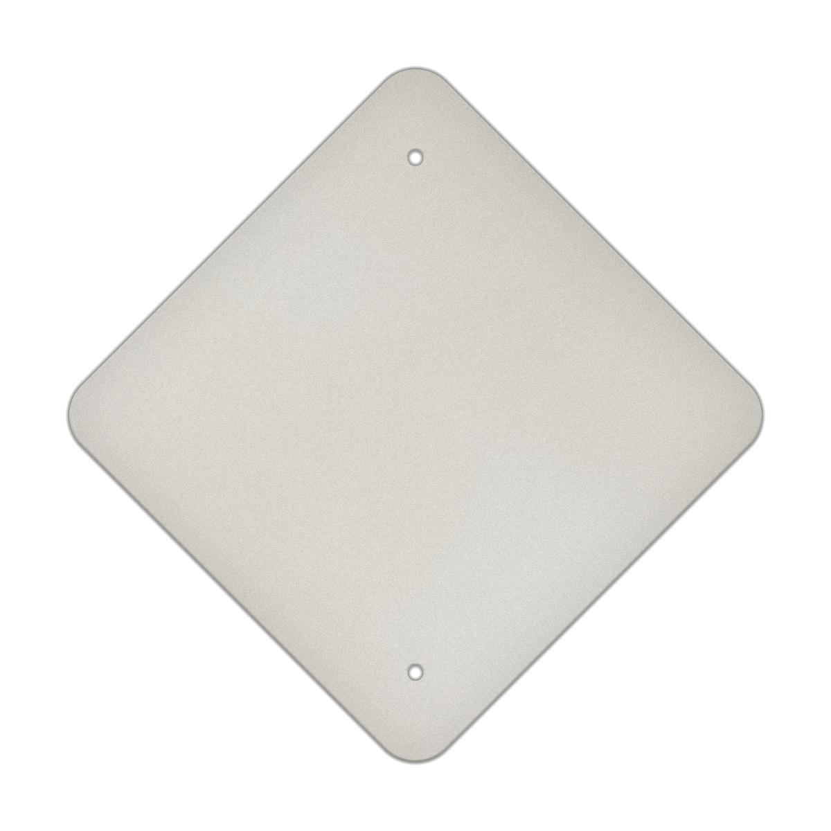 12" Diamond Aluminum Sign Blank - Hall Signs