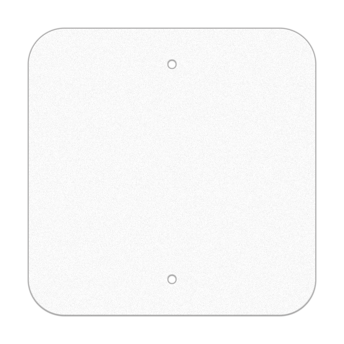 12" Square Reflective Sign Blank - Hall Signs