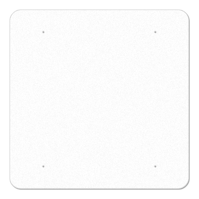 48" Square Reflective Sign Blank - Hall Signs