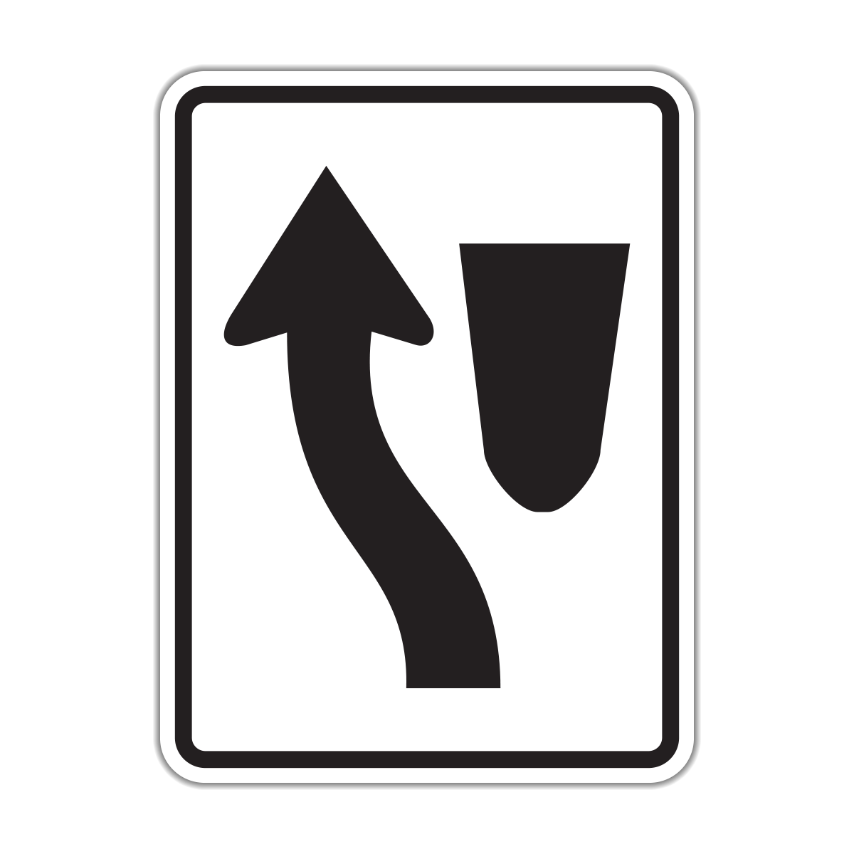 R4-8 Keep Left - Hall Signs