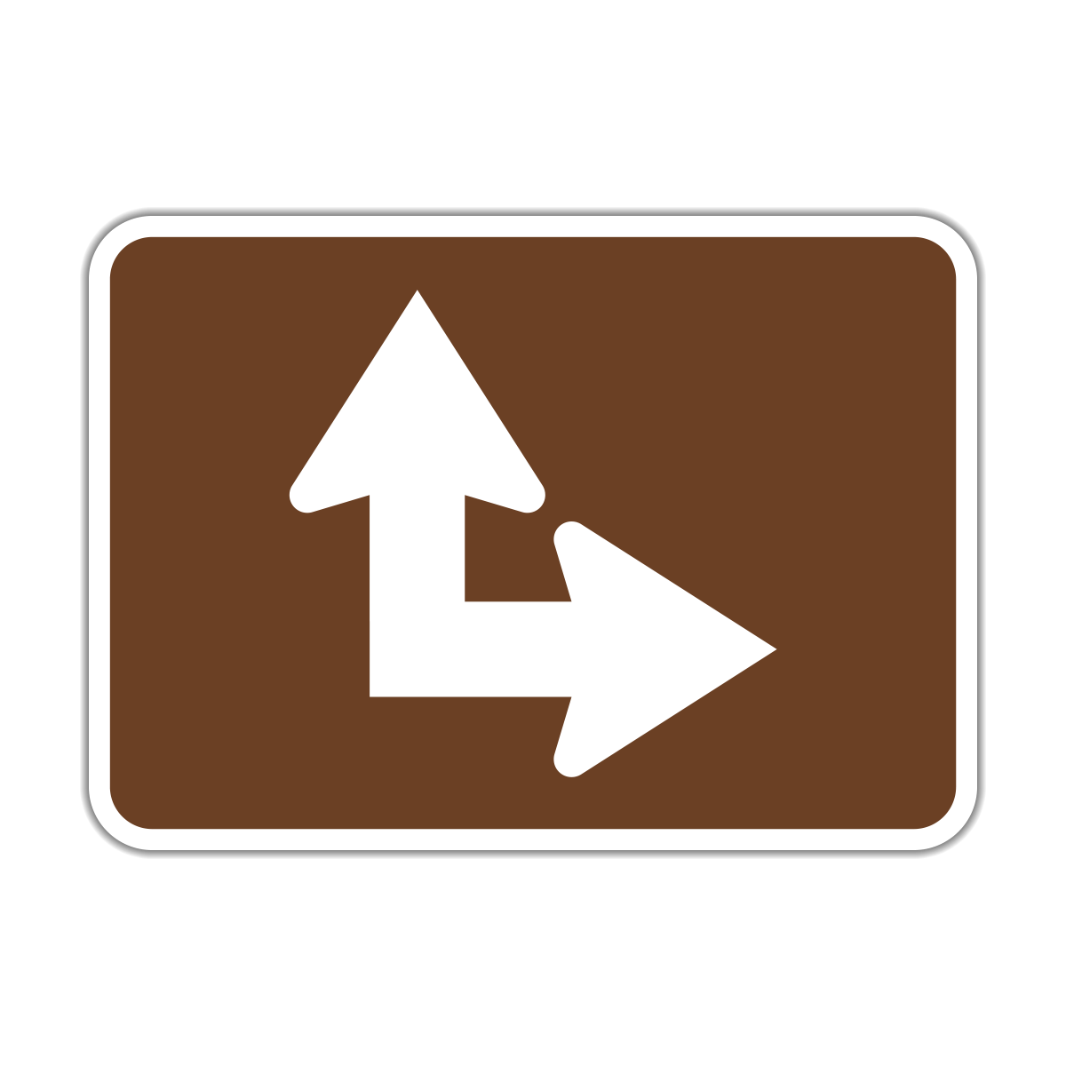 M6-6 Directional Arrow (Recreation) - Hall Signs