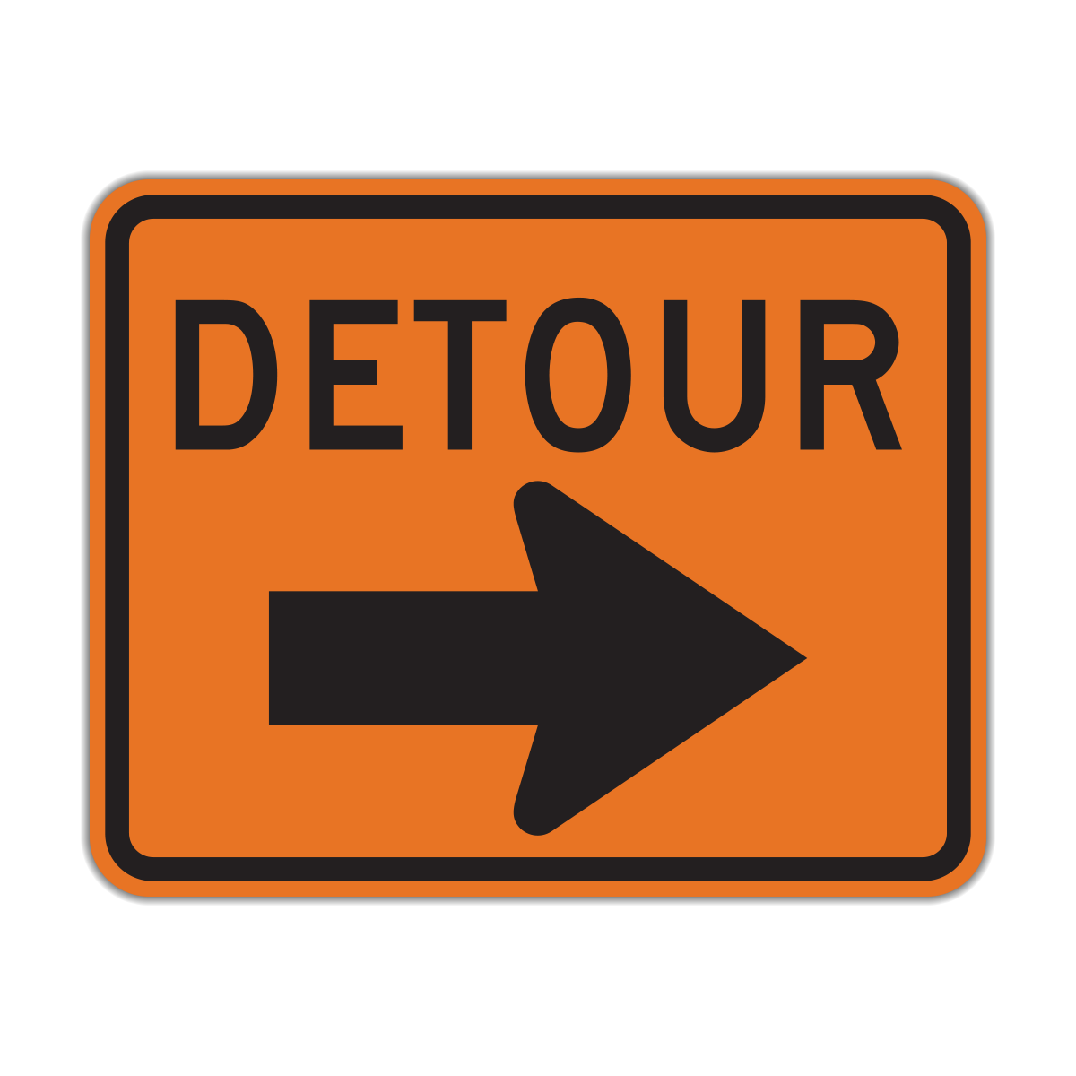 M4-9 Detour - Hall Signs