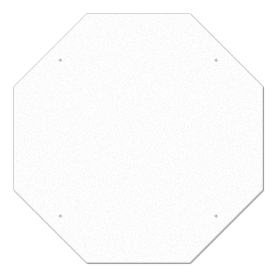 48" Octagon Reflective Sign Blank - Hall Signs
