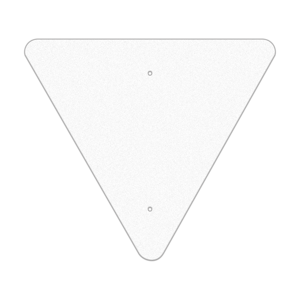 24" Triangle Reflective Sign Blank - Hall Signs