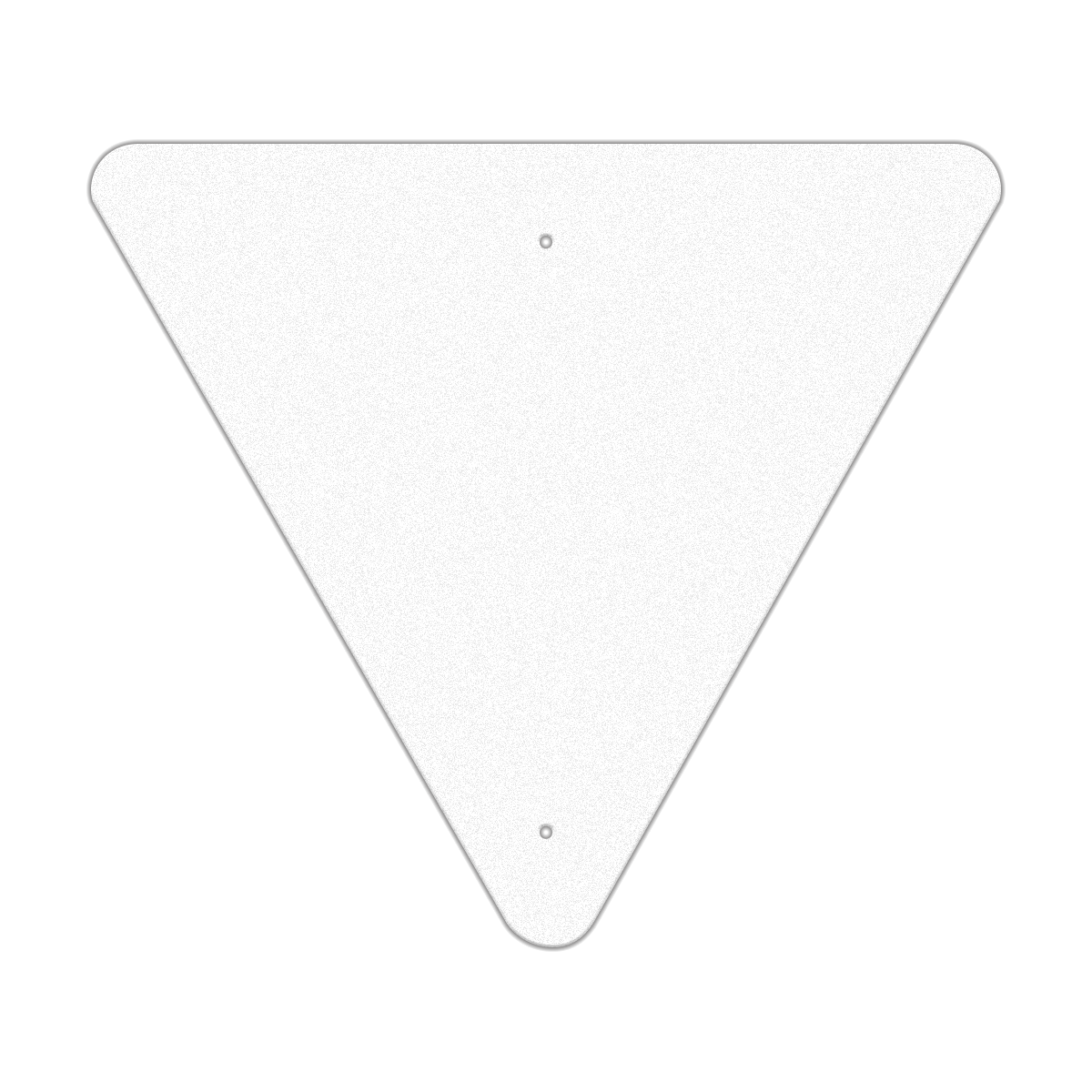 30" Triangle Reflective Sign Blank - Hall Signs