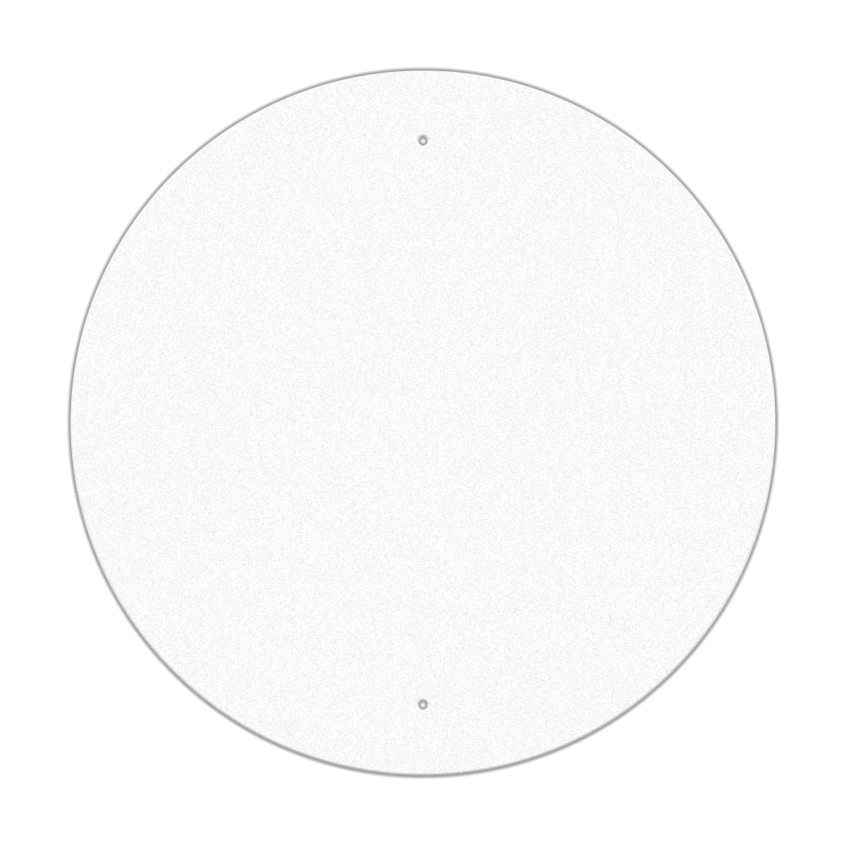 30" Circle Reflective Sign Blank - Hall Signs