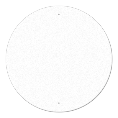 36" Circle Reflective Sign Blank - Hall Signs