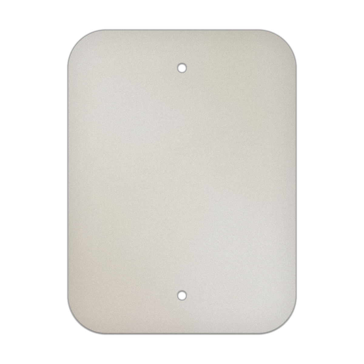 9" x 12" Aluminum Sign Blank - Hall Signs