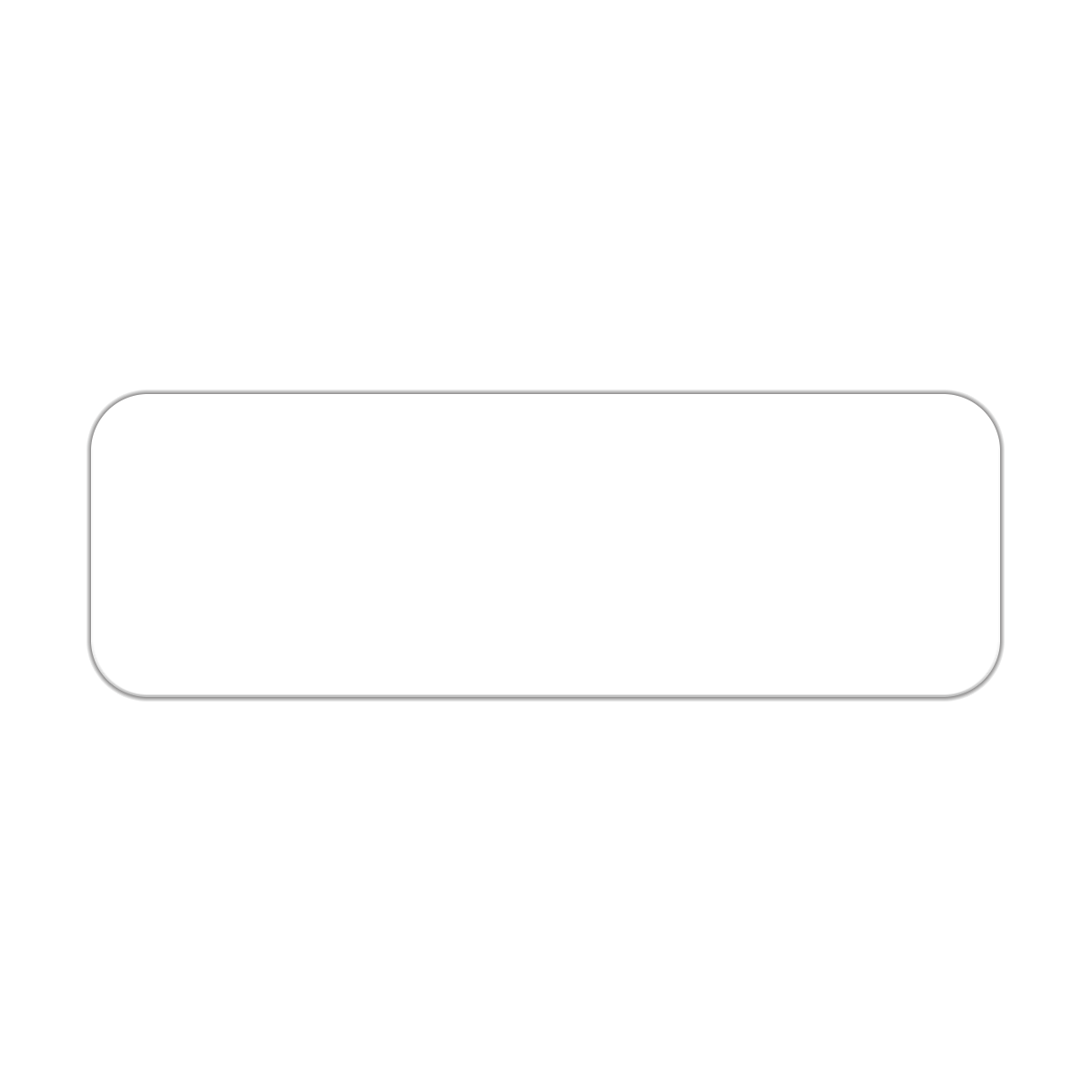 24" x 8" Painted Aluminum Sign Blank - Hall Signs