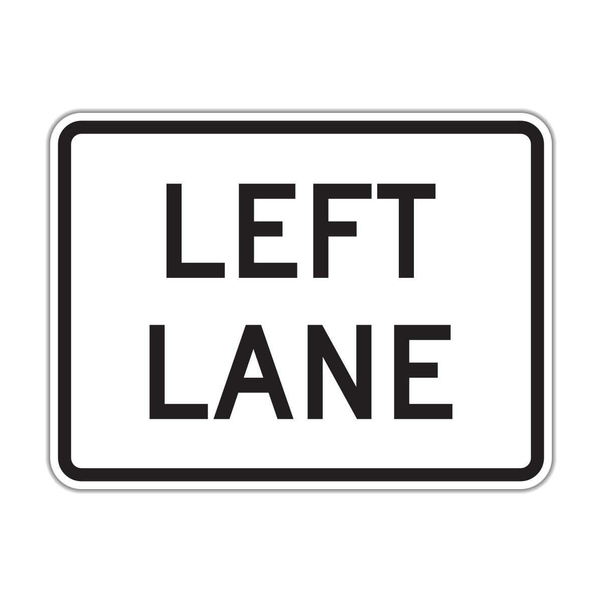 M5-4 Lane Designation - Hall Signs