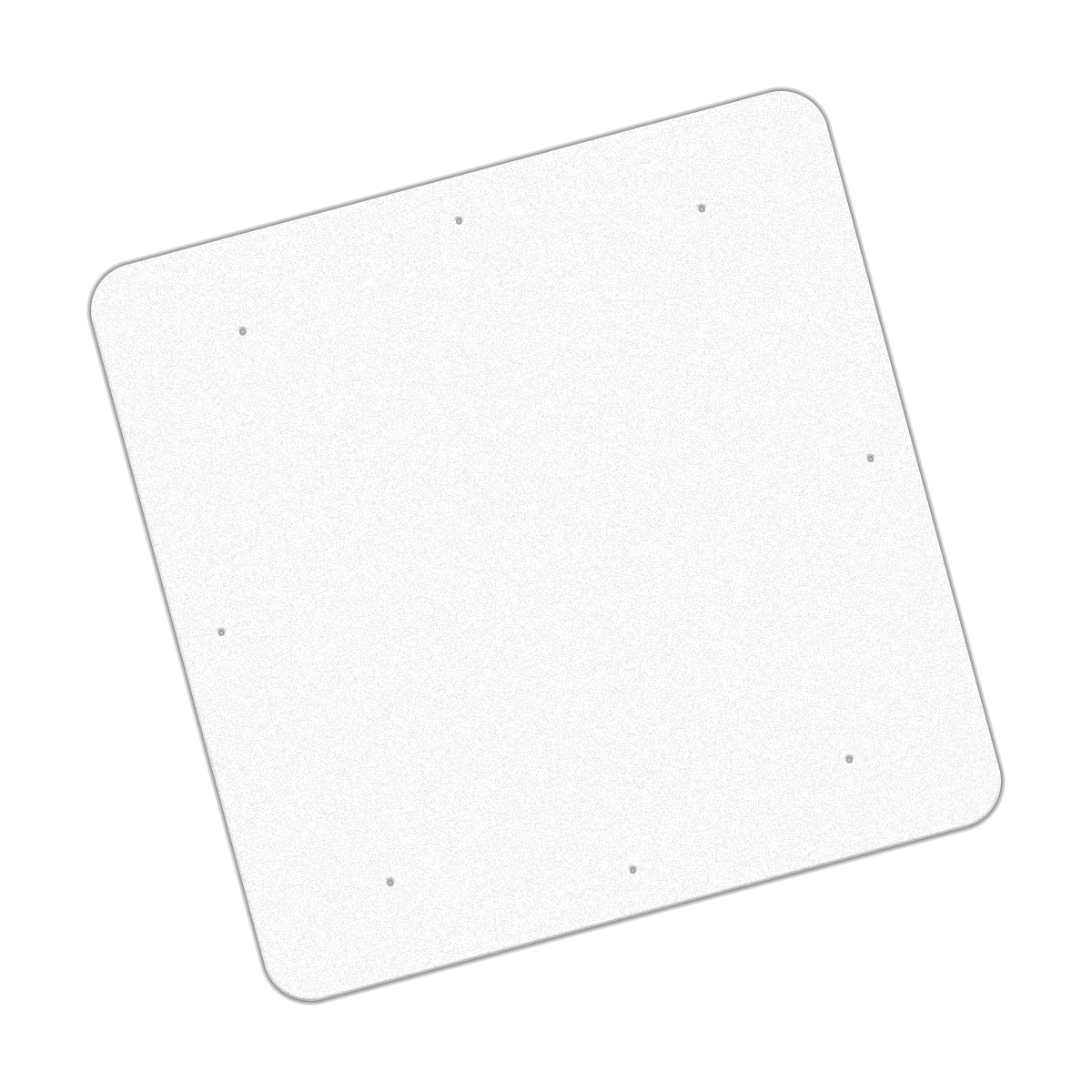 48" x 48" Universal Punch Reflective Sign Blank - Hall Signs