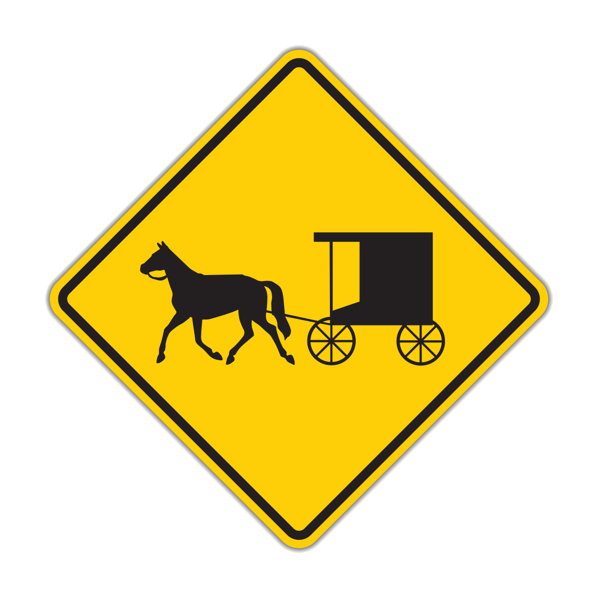 W11-14 Horse-Drawn Vehicle - Hall Signs